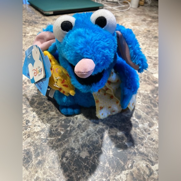 Disney | Toys | Vintage Tutter Plush Mouse Bear In The Big Blue House ...